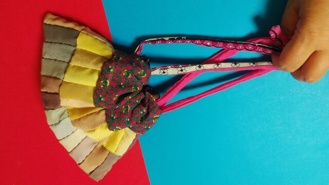 和布オーケストラ巾着 | iichi ハンドメイド・クラフト作品・手仕事品の通販