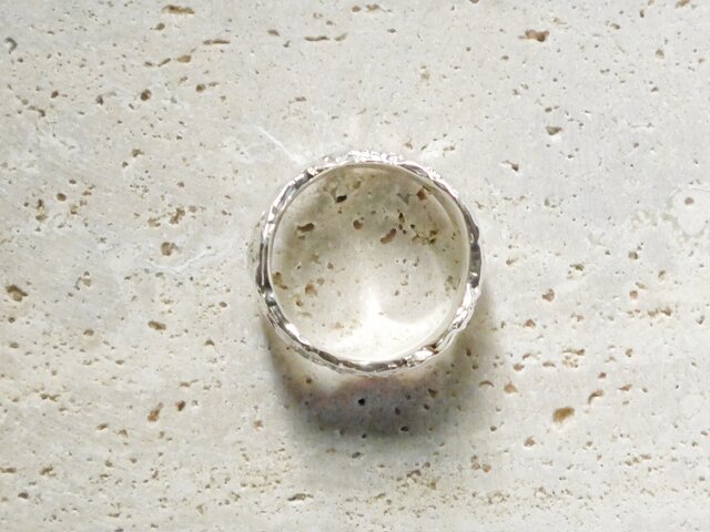 Texture ring（sv） | iichi ハンドメイド・クラフト作品・手仕事品の通販