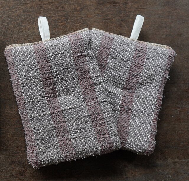 Iさま専用: 鍋つかみ4枚set | iichi ハンドメイド・クラフト作品・手仕事品の通販