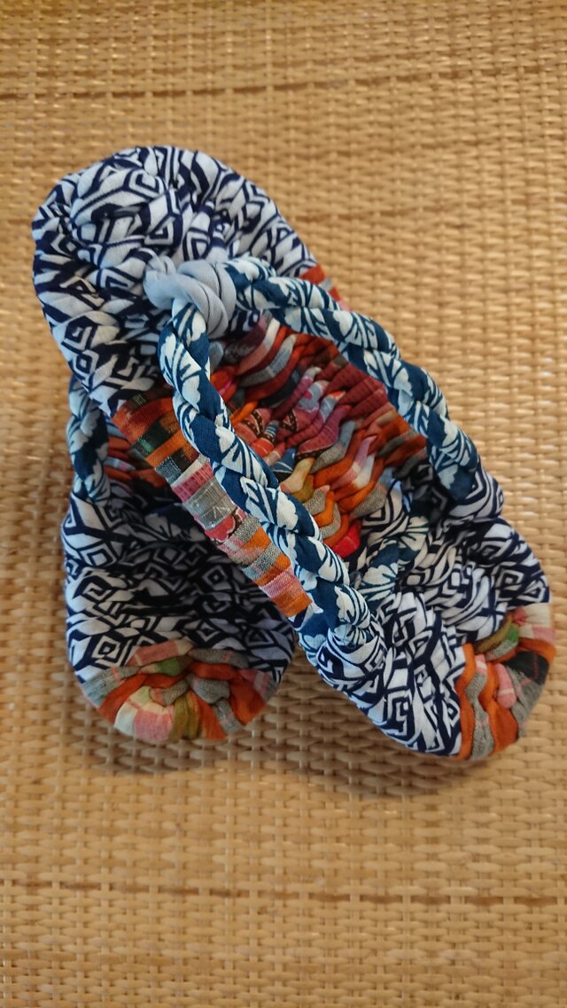 布ぞうり 21～22cm | iichi ハンドメイド・クラフト作品・手仕事品の通販