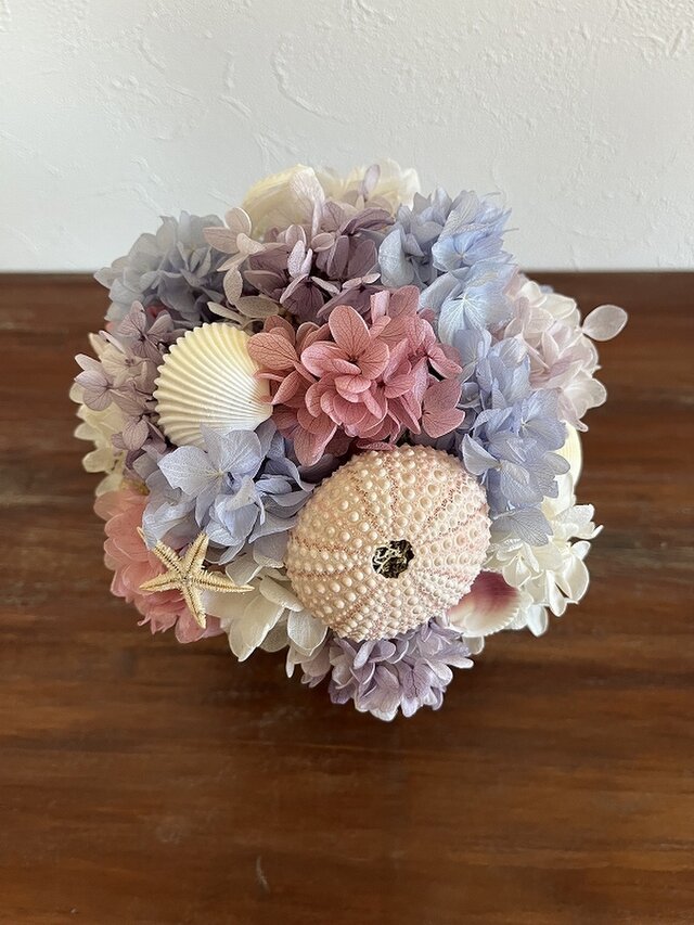 Shell / シェル ポットアレンジⓂ | iichi ハンドメイド・クラフト作品・手仕事品の通販