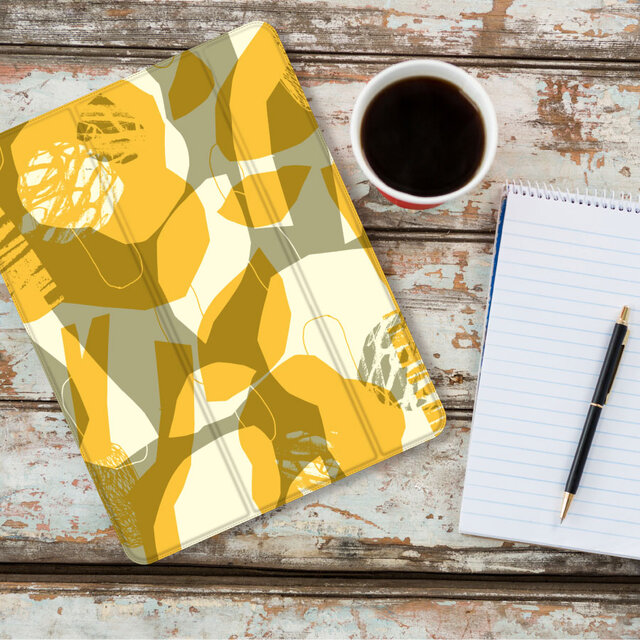 庭 iPadケース 手帳型 第9世代 pro 11 air 2 mini メンズ | iichi ハンドメイド・クラフト作品・手仕事品の通販