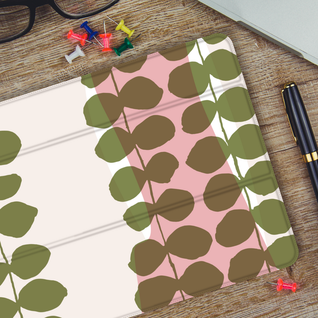 ペペロミア iPadケース 手帳型 第9世代 pro 11 air 2 mini メンズ | iichi ハンドメイド・クラフト作品・手仕事品の通販