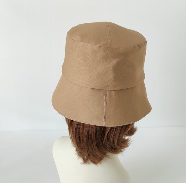 受注製作 バゲット・ハット キャメル | iichi 日々の暮らしを心地よくするハンドメイドやアンティークのマーケットプレイス