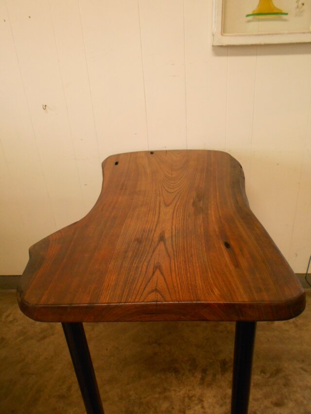 けやきアイアンテーブルイスセット07-05 | iichi ハンドメイド・クラフト作品・手仕事品の通販