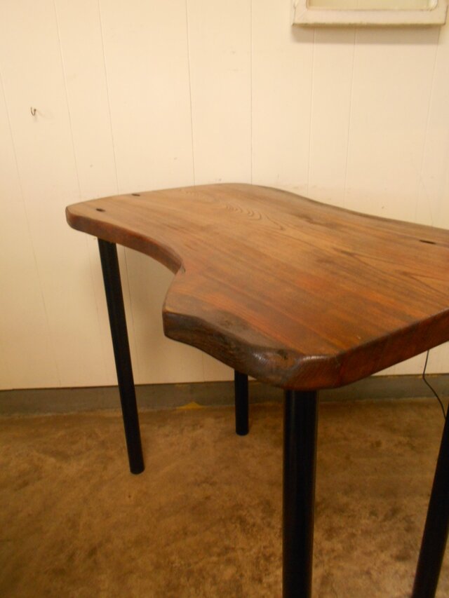 けやきアイアンテーブルイスセット07-05 | iichi ハンドメイド・クラフト作品・手仕事品の通販