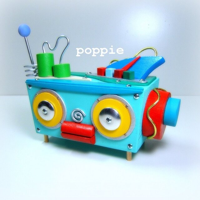 POPPIE (Radio型のオブジェ) | iichi ハンドメイド・クラフト作品・手仕事品の通販