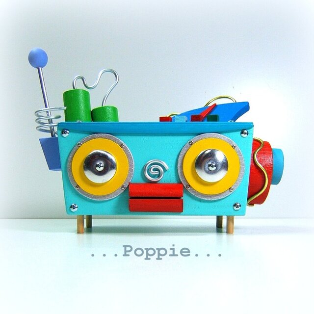 POPPIE (Radio型のオブジェ) | iichi ハンドメイド・クラフト作品・手仕事品の通販
