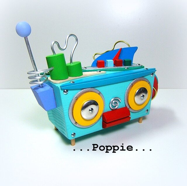 POPPIE (Radio型のオブジェ) | iichi ハンドメイド・クラフト作品・手仕事品の通販