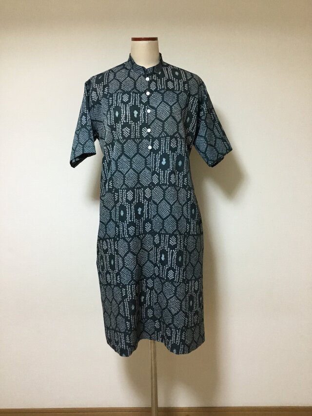 絞りの反物からワンピース 50%OFF | iichi 日々の暮らしを心地よくするハンドメイドやアンティークのマーケットプレイス