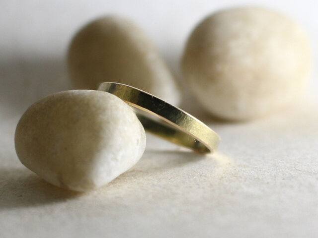 ゴールドフィルドリング 0046.3 | iichi 日々の暮らしを心地よくするハンドメイドやアンティークのマーケットプレイス