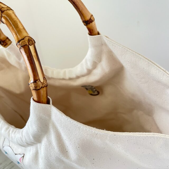 アートなバッグ グリーンLOVE | iichi ハンドメイド・クラフト作品・手仕事品の通販