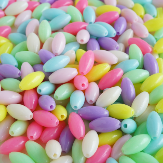 【30g】12mm ライスビーズ パステルカラー ☆037 | iichi ハンドメイド・クラフト作品・手仕事品の通販