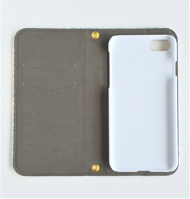 他機種 製作可 『リバティ iphone14ケース(マートル)イニシャル&誕生石st付』 | iichi ハンドメイド・クラフト作品・手仕事品の通販