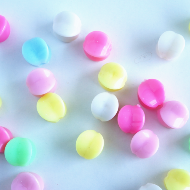 【25g】9mm 四つ星型ビーズ パステルカラー ☆029 | iichi ハンドメイド・クラフト作品・手仕事品の通販