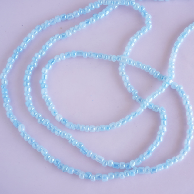 【30g】4mm シードビーズ ホワイト ＊ ガラスビーズ 特大 ☆049 | iichi ハンドメイド・クラフト作品・手仕事品の通販