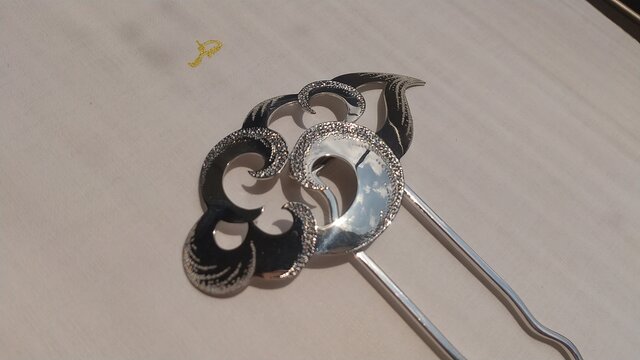 一点もの 一級技能士の技ーzanzouー「雲」 SILVER925簪 | iichi 日々の暮らしを心地よくするハンドメイドやアンティークの ...