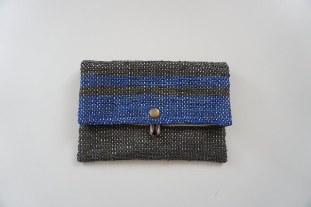 裂き織りのバッグinポケット フリーポーチ A5 | iichi 日々の暮らしを心地よくするハンドメイドやアンティークのマーケットプレイス