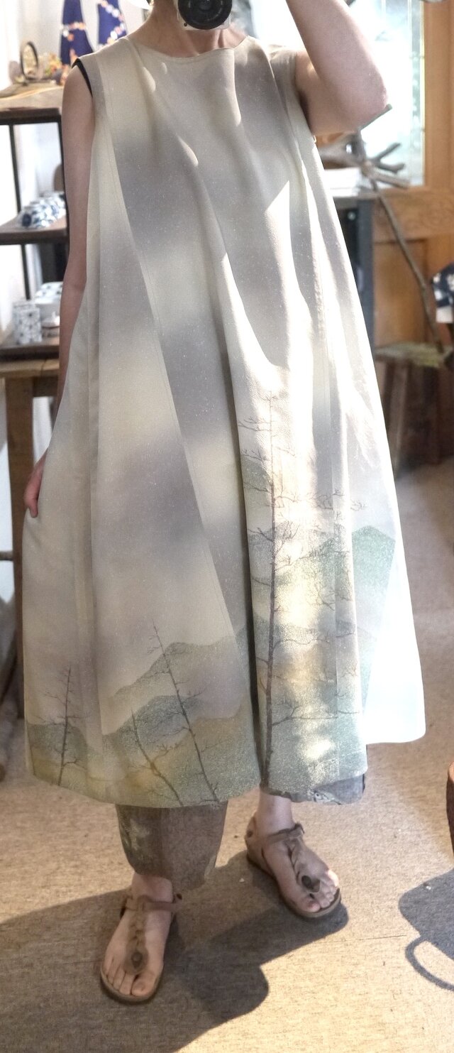 M様専用 正絹ワンピース | iichi ハンドメイド・アンティーク・食品・ギフト・手作り