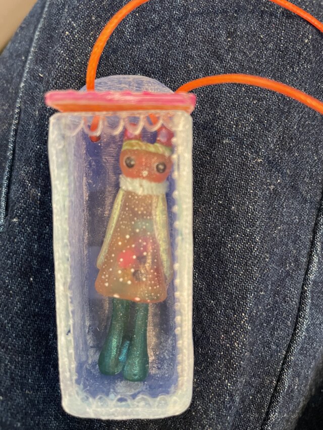 ペンダントミニぷーちゃん | iichi ハンドメイド・クラフト作品・手仕事品の通販