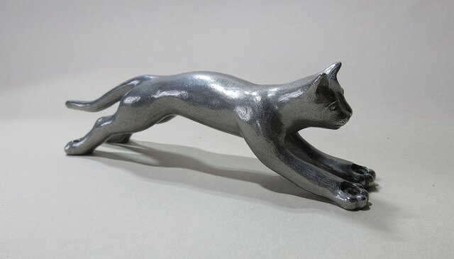 ネコの取っ手（走る） | iichi 日々の暮らしを心地よくするハンドメイドやアンティークのマーケットプレイス