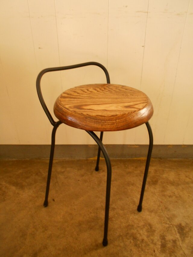 けやきアイアンカフェテーブルイスセット07-16 | iichi ハンドメイド・クラフト作品・手仕事品の通販