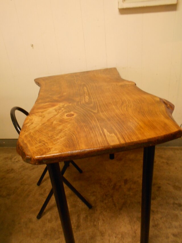 ひのきアイアンテーブルイスセット07-19 | iichi ハンドメイド・クラフト作品・手仕事品の通販