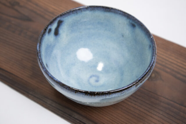 碧灰窯変2023 たっぷり入る飯碗 | iichi ハンドメイド・クラフト作品・手仕事品の通販