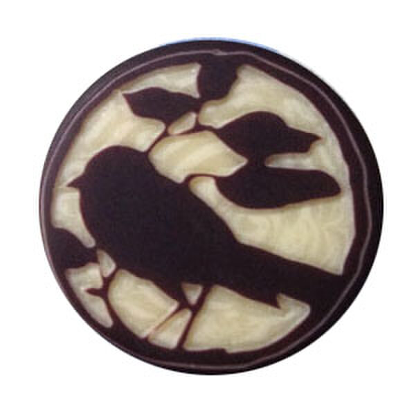 フランス製 円ボタン2個 枝の小鳥 AH B-0343 バード | iichi ハンドメイド・クラフト作品・手仕事品の通販