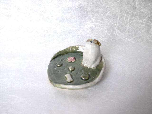 ワンコのソープディッシュ04 | iichi ハンドメイド・クラフト作品・手仕事品の通販
