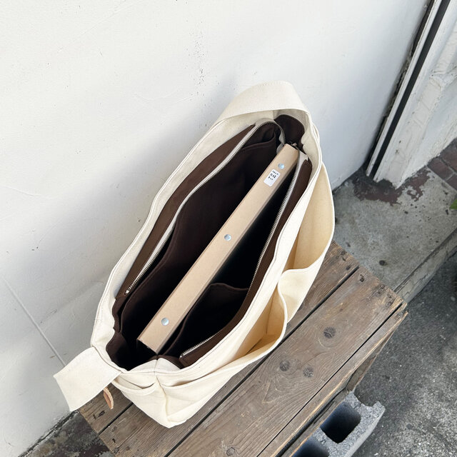 BIKE：生成（高島帆布ショルダーバッグ） 受注製作 | iichi ハンドメイド・アンティーク・食品・ギフト・手作り