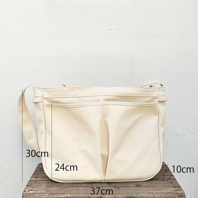 BIKE：生成（高島帆布ショルダーバッグ） 受注製作 | iichi ハンドメイド・アンティーク・食品・ギフト・手作り