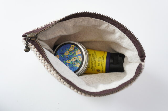 裂き織りのポーチ16 | iichi ハンドメイド・クラフト作品・手仕事品の通販