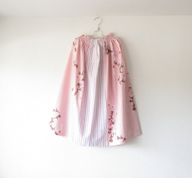 ☆浴衣ミディロングスカート☆パッチワーク♪/32ys59 | iichi ハンドメイド・アンティーク・食品・ギフト・手作り