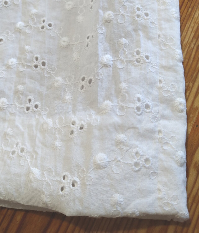 75cm丈 綿レースペチスカ オフ白 | iichi ハンドメイド・アンティーク・食品・ギフト・手作り