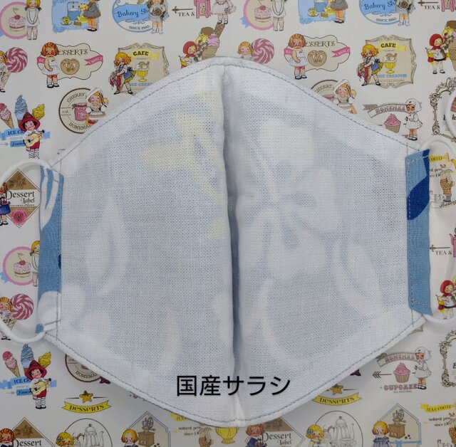 う351 トロピカル柄☆立体マスク | iichi ハンドメイド・クラフト作品・手仕事品の通販
