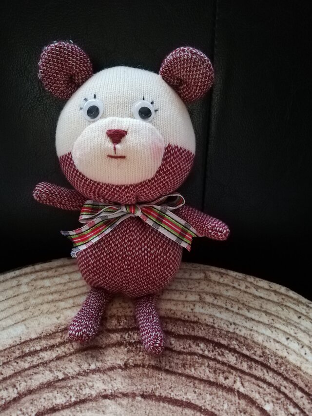 くまさんのぬいぐるみ | iichi ハンドメイド・クラフト作品・手仕事品の通販