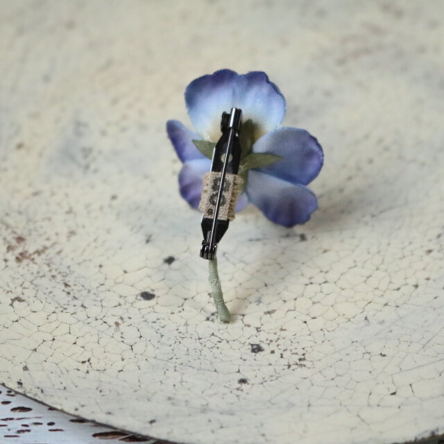 布花 パンジーブローチ 900 | iichi ハンドメイド・クラフト作品・手仕事品の通販