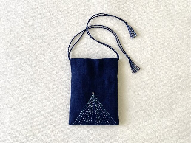 ミニ巾着 巾着 お守り袋 / 一番星 01 square | iichi 日々の暮らしを心地よくするハンドメイドやアンティークのマーケットプレイス