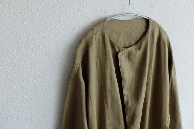 きるもの｜参 JKT｜カーキ[unisex freesize] | iichi 日々の暮らしを心地よくするハンドメイドやアンティークのマーケットプレイス