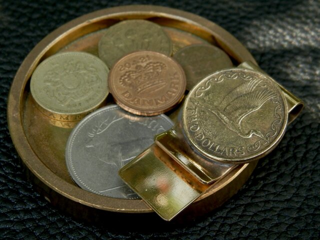 #M31 New Zealand Coin Money Clip | iichi ハンドメイド・アンティーク・食品・ギフト・手作り