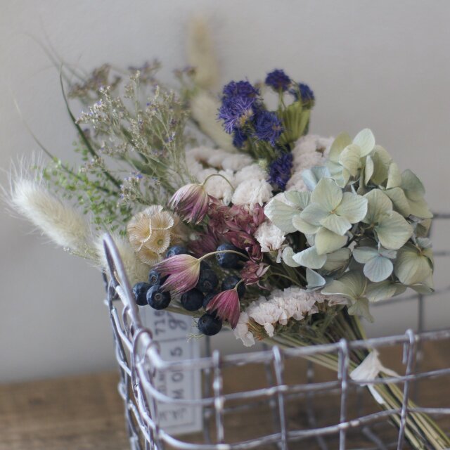 ドライフラワーブーケ E | iichi ハンドメイド・アンティーク・食品・ギフト・手作り