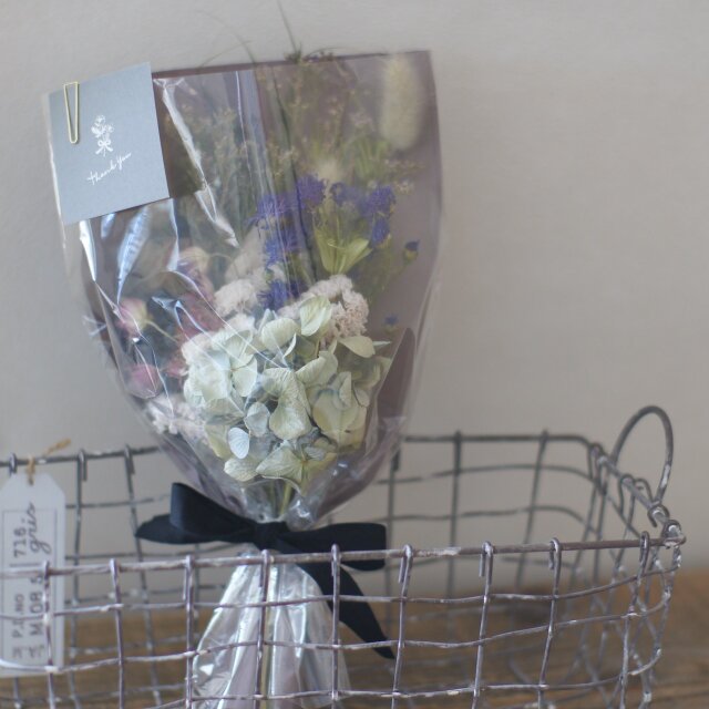 ドライフラワーブーケ E | iichi ハンドメイド・アンティーク・食品・ギフト・手作り