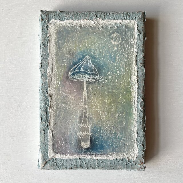 原画『mushroom, a』 | iichi ハンドメイド・アンティーク・食品・ギフト・手作り