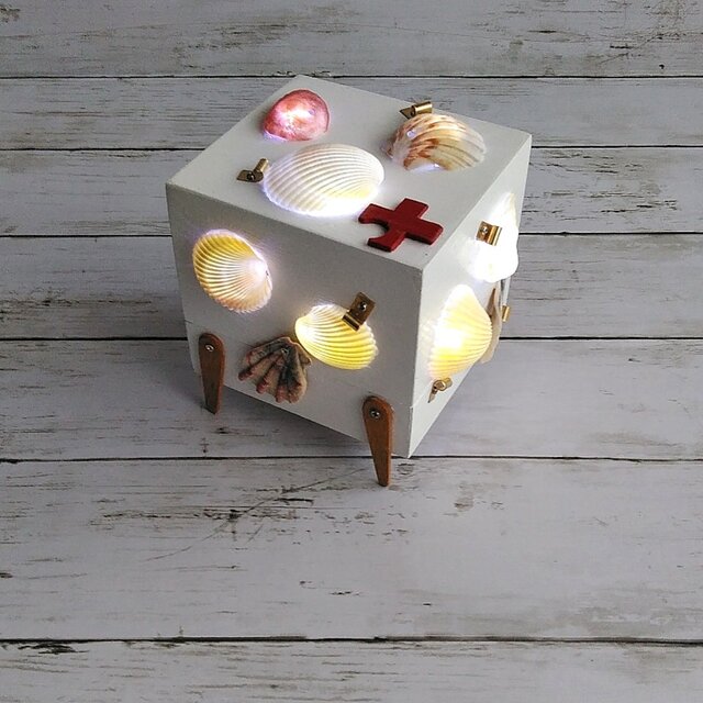 貝殻オブジェ～LIGHT OF SHELL 1＆2 | iichi ハンドメイド・アンティーク・食品・ギフト・手作り