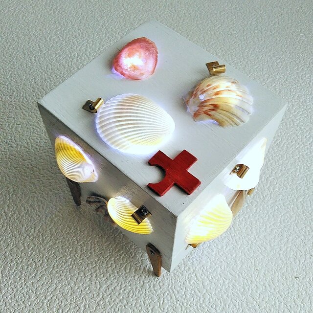 貝殻オブジェ～LIGHT OF SHELL 1＆2 | iichi ハンドメイド・アンティーク・食品・ギフト・手作り