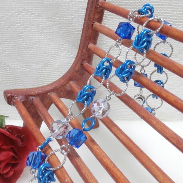 B9011 チェーンメイルネックレス | iichi 日々の暮らしを心地よくするハンドメイドやアンティークのマーケットプレイス