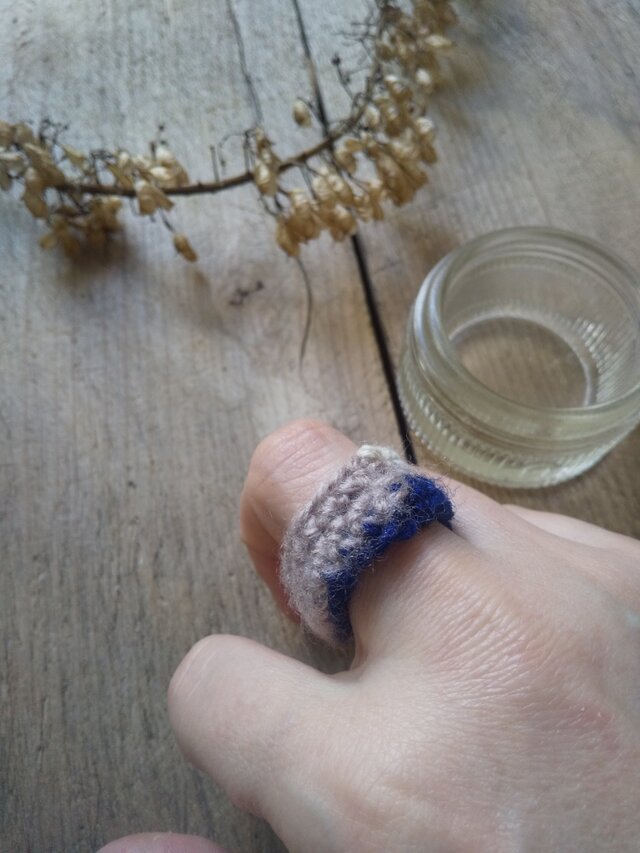 ニットリング | iichi ハンドメイド・アンティーク・食品・ギフト・手作り