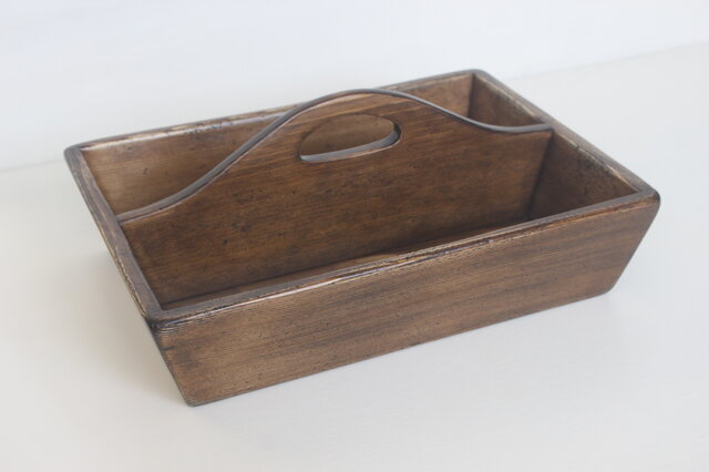 アンティークカントリースタイルのカトラリーケース No.2128 | iichi ハンドメイド・アンティーク・食品・ギフト・手作り