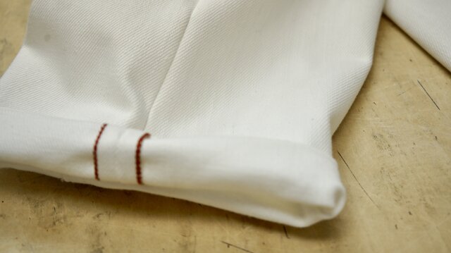 細めのサルエル 201 ホワイトデニムver. | iichi ハンドメイド・アンティーク・食品・ギフト・手作り